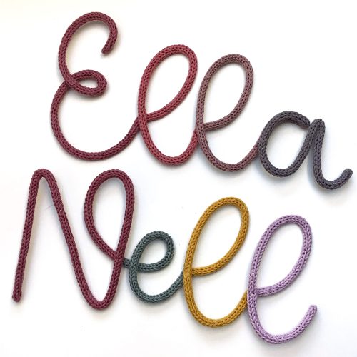 Rope Words and Quotes (Multi Coloured) - Hestacraft